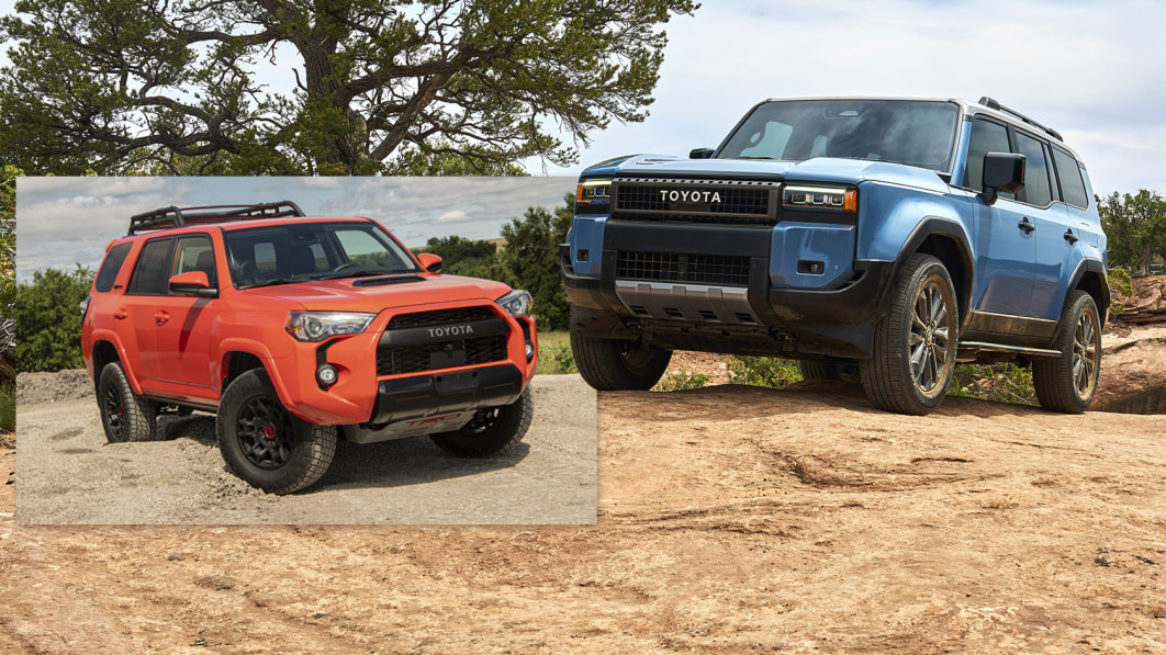 2024 Toyota Land Cruiser vs 2023 Toyota 4Runner Spec Comparison - Hot ...