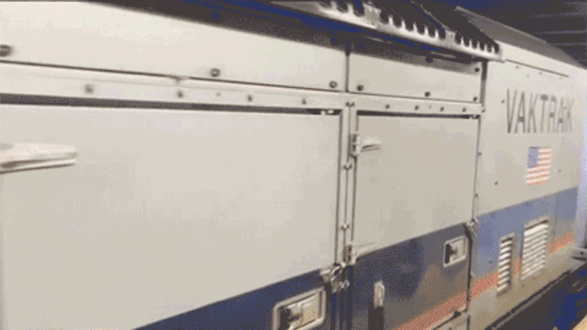 Ride Onboard New York’s Garbage Train Built To Suck Trash Off The ...