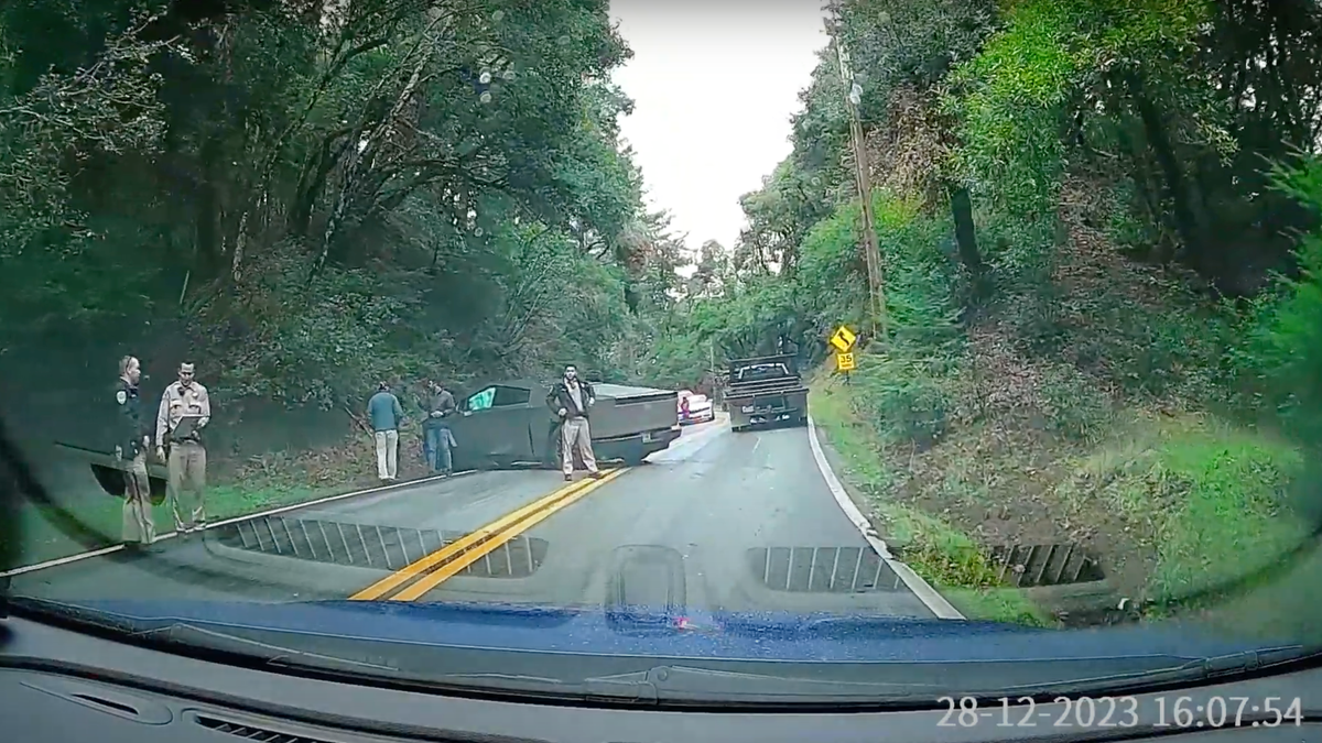 First Cybertruck Crash On Public Roads Leaves Humans Involved In Good ...