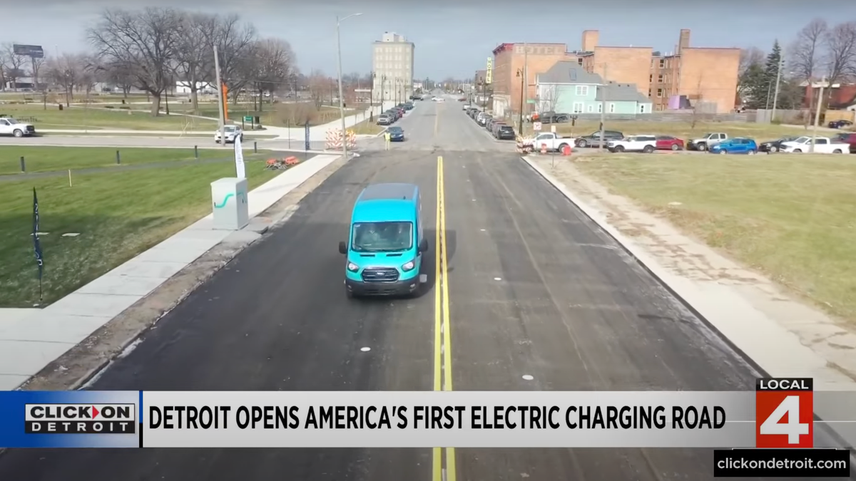 First Road In The U.S. That Charges Your EV While You Drive Opens In ...
