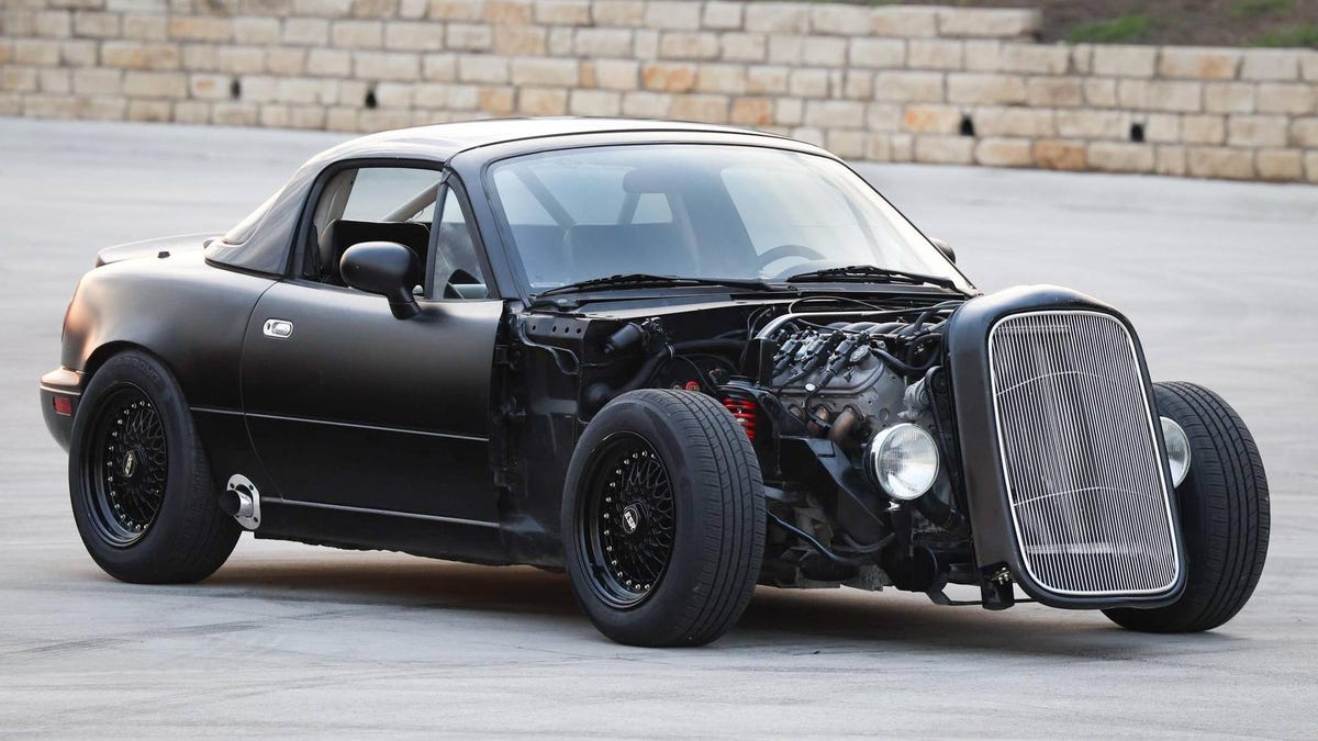 I Finally Found A V8-Swapped Miata I Don't Want To Drive - Hot SR-22 ...